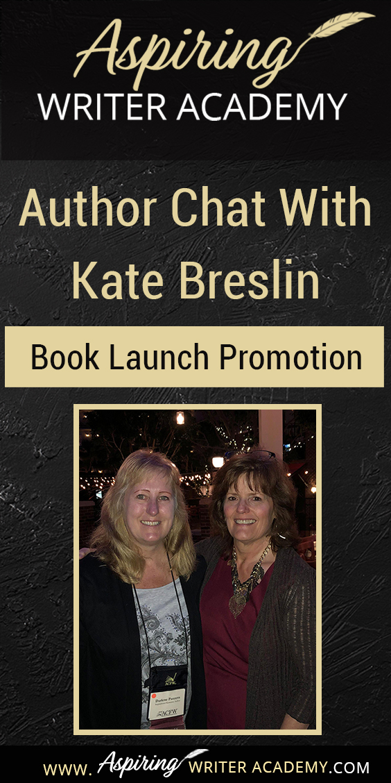 Author Chats: Kate Breslin & Book Launch Promotion - Aspiring Writer ...