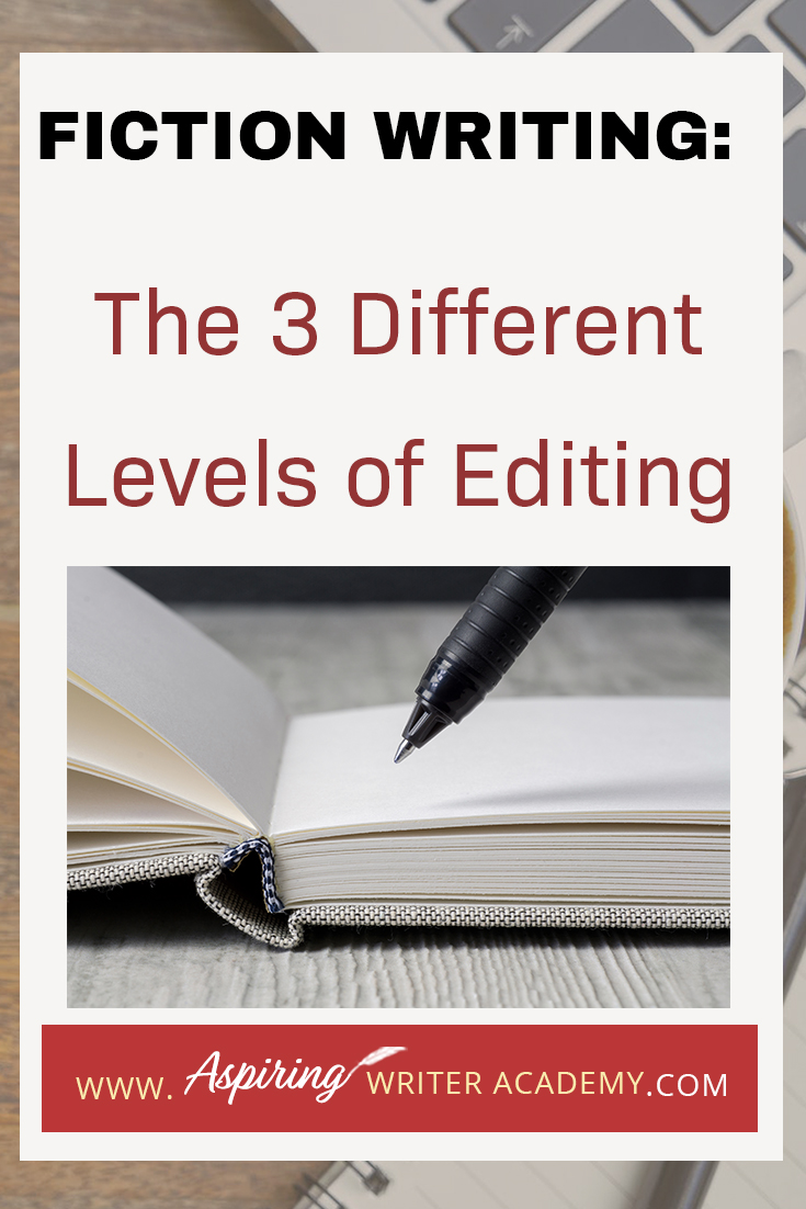 Fiction Writing: The 3 Different Levels of Editing - Aspiring Writer ...