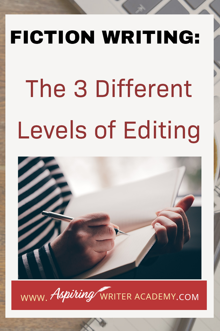 Fiction Writing: The 3 Different Levels of Editing - Aspiring Writer ...