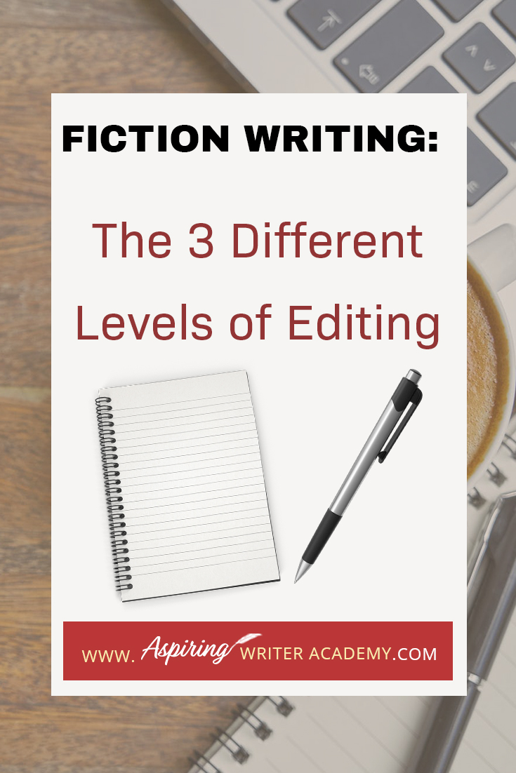Fiction Writing: The 3 Different Levels of Editing - Aspiring Writer ...