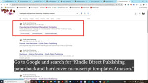 How to Format Your Print Book in Microsoft Word Using Amazon KDP ...