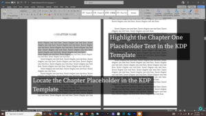 How to Format Your Print Book in Microsoft Word Using Amazon KDP ...