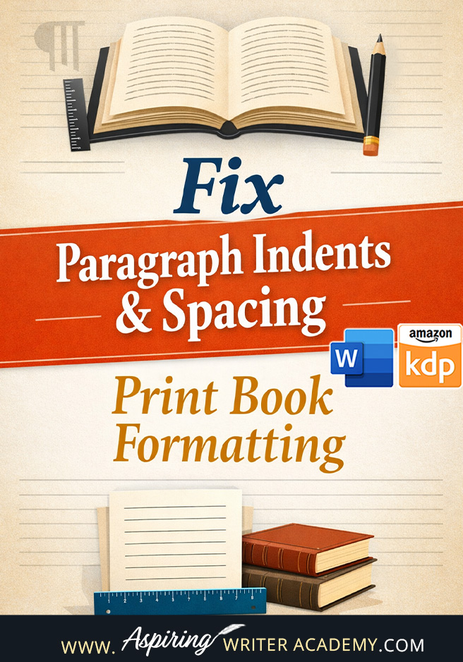 How to Format Your Paperback in Word: Paragraph Indents and Spacing ...