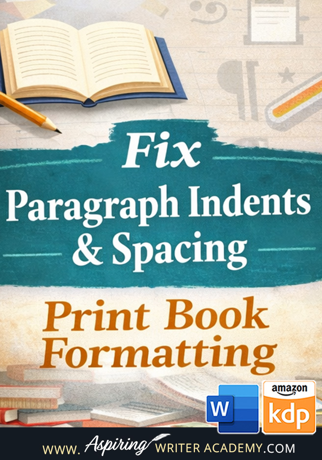 How to Format Your Paperback in Word: Paragraph Indents and Spacing ...