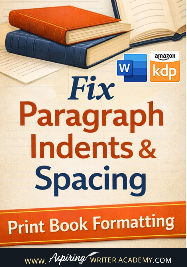How to Format Your Paperback in Word: Paragraph Indents and Spacing ...