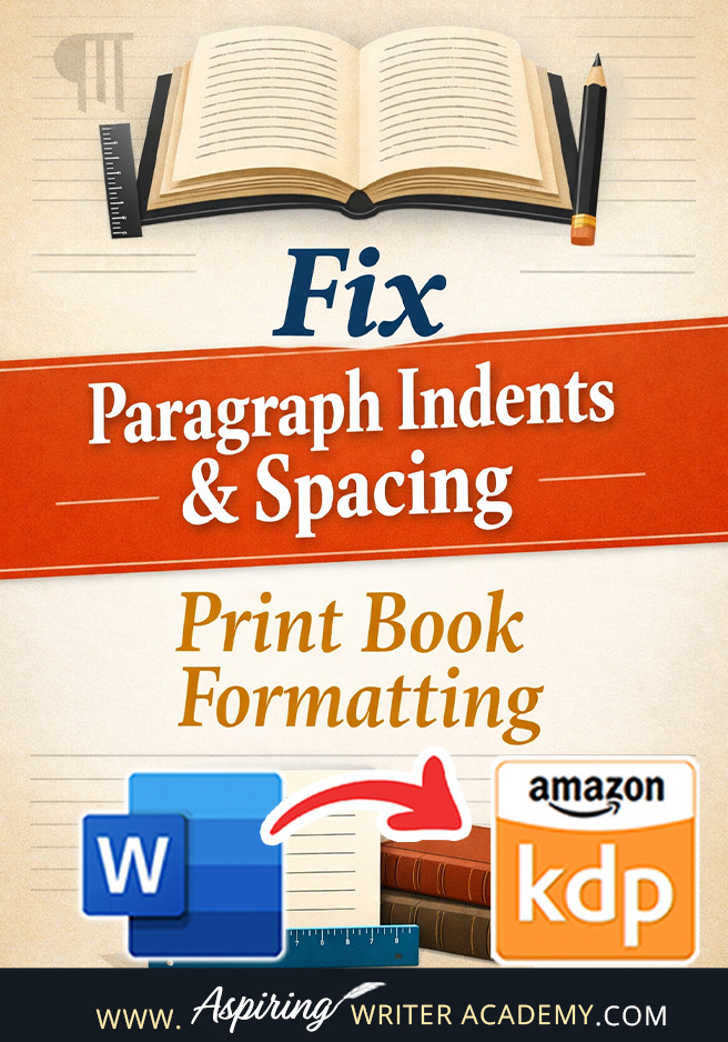 How to Format Your Paperback in Word: Paragraph Indents and Spacing ...