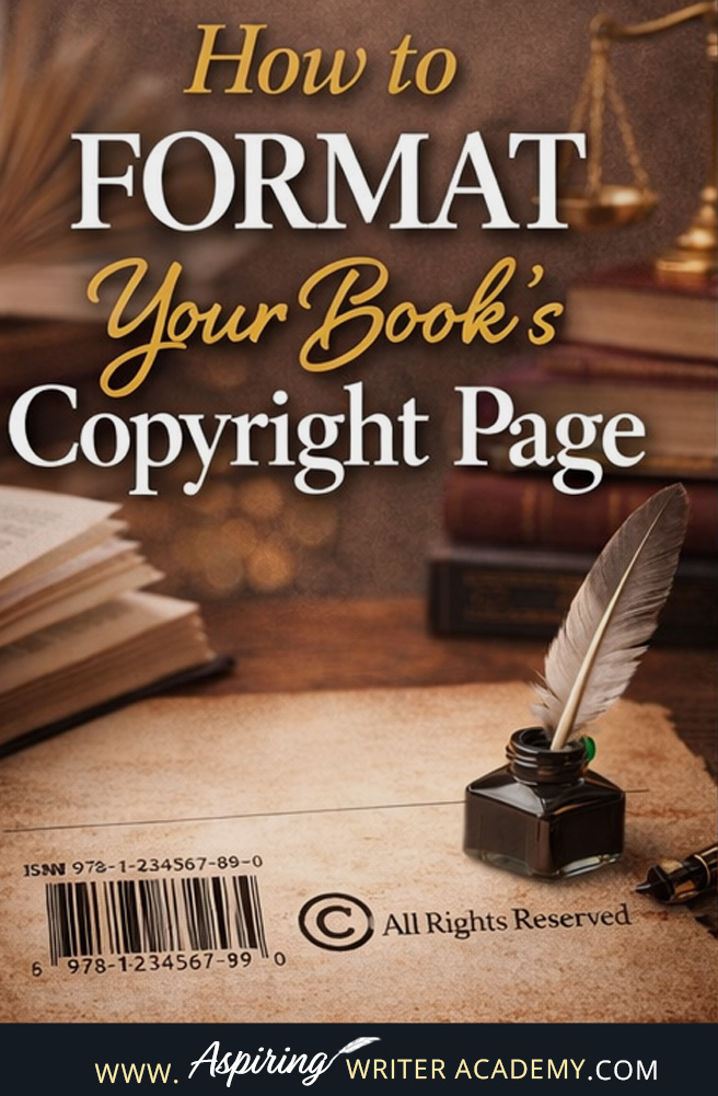 How to Format a Copyright Page for Your Book (Amazon KDP Tutorial ...