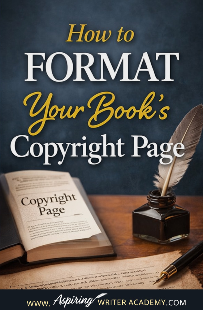 How to Format a Copyright Page for Your Book (Amazon KDP Tutorial ...